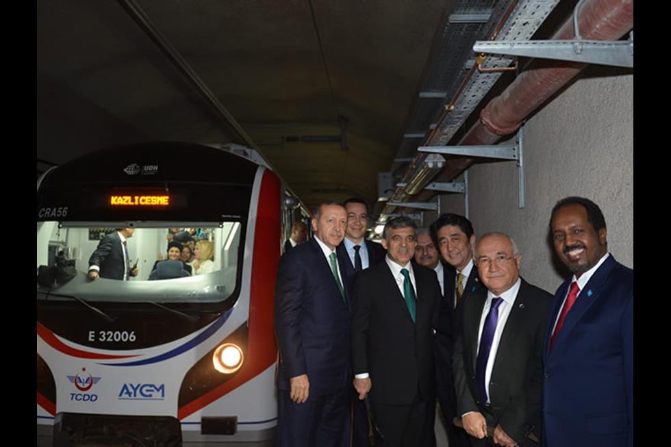 Marmaray tunnel opens to link Europe with Asia | News | Railway Gazette ...